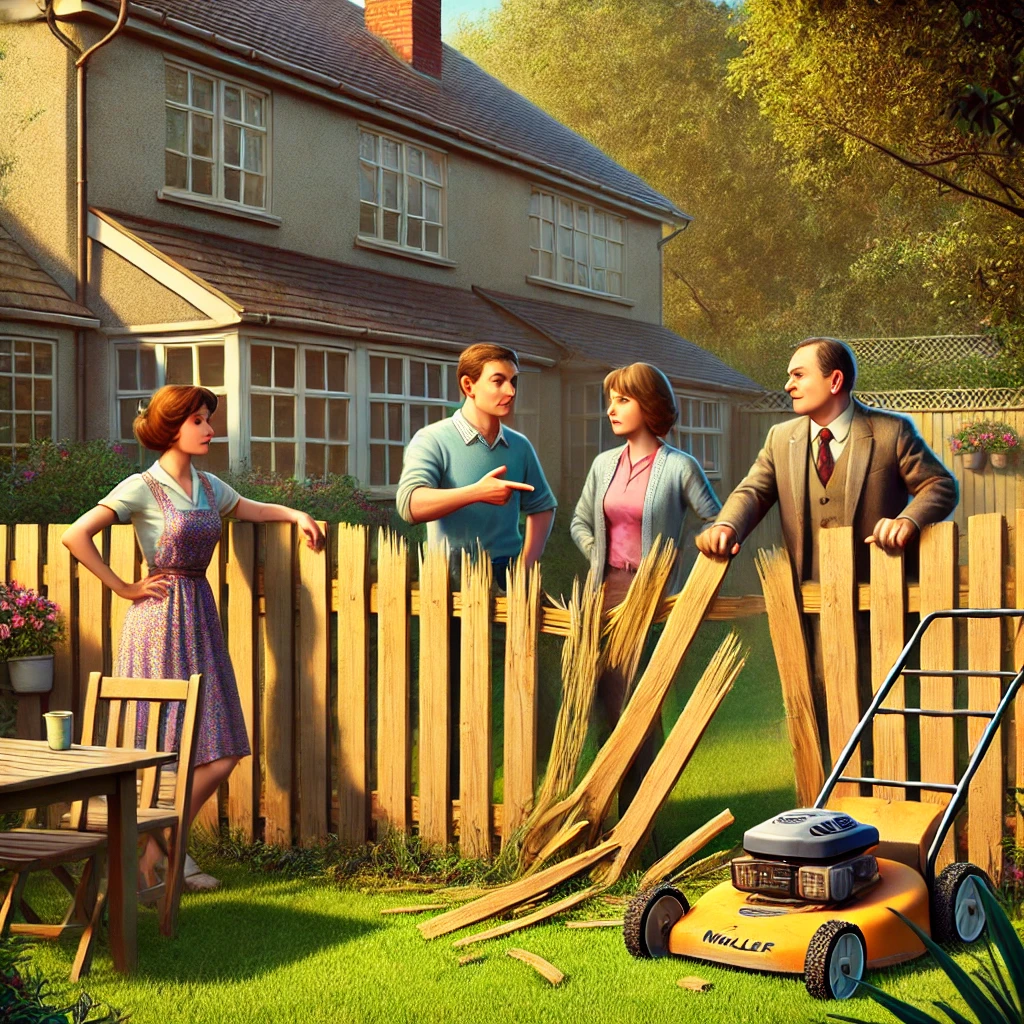 Nachbar beschädigt meinen Zaun: Was tun? - Freundlicher Nachbar